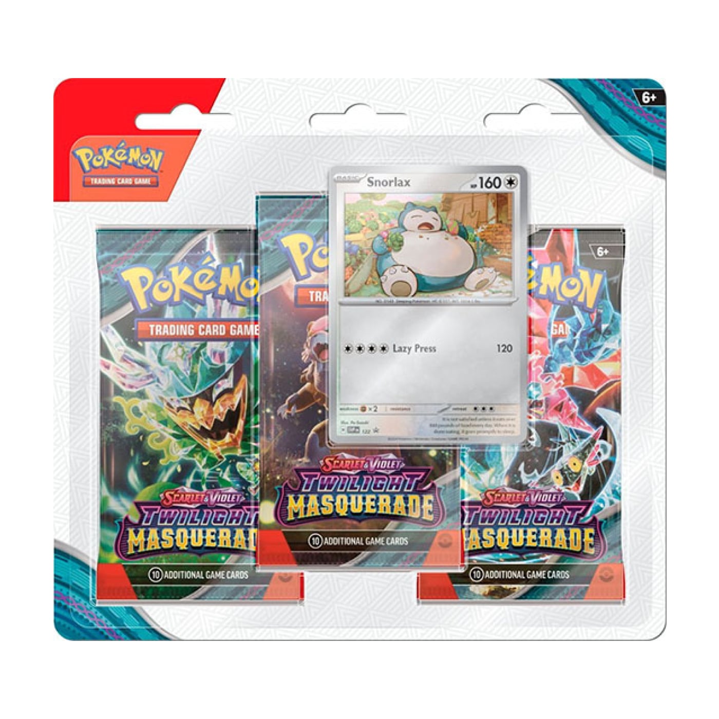 Tripack Pokémon - Mascarade Crépusculaire - Ronflex EV06 - FR - Le Coin ...
