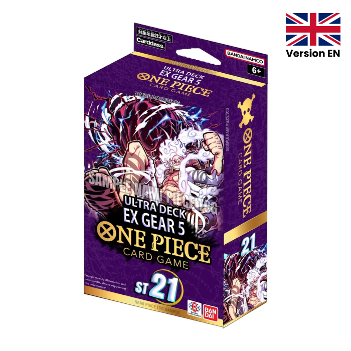 One Piece Card Game - Starter Deck EX - ST21 : Gear5 - en Anglais - Le ...