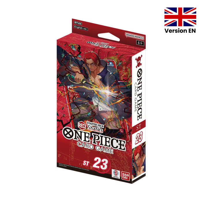 One Piece - Starter Deck - Red Shanks - ST23 - en anglais - Le Coin Des ...