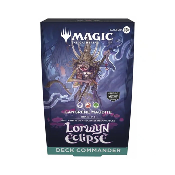 Magic The Gathering - Deck Commander - Gangrène Maudite - Lorwyn ...