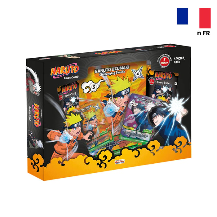 Naruto Mythos TCG - Coffret - Special Pack Naruto et Sasuke - Konoha ...