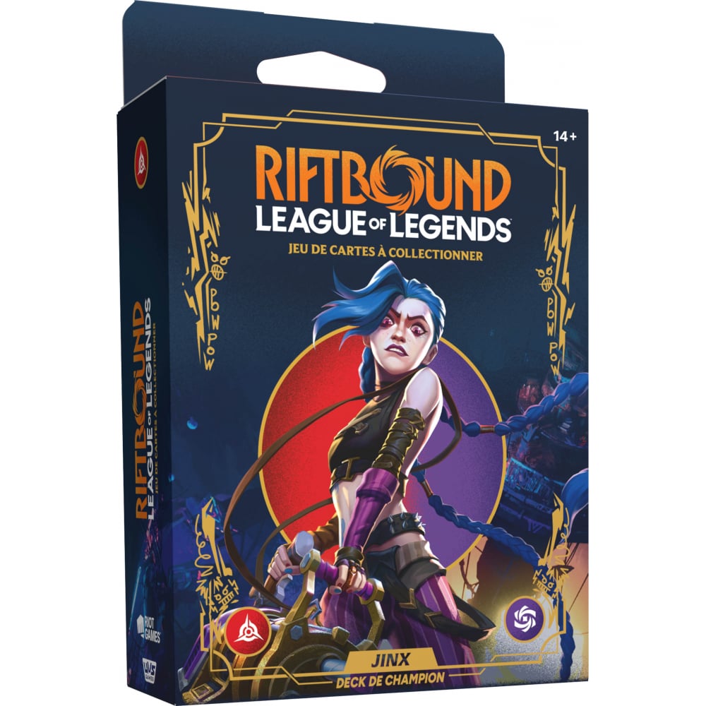 Riftbound : League Of Legends - Pack - Deck - Viktor / Jinx / Lee Sin ...