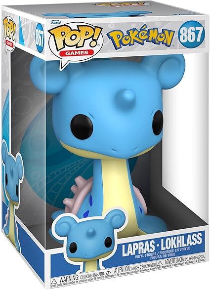 Pokémon - Funko Pop Jumbo - Lapras - Lokhlass - Figurine en Vinyle à ...